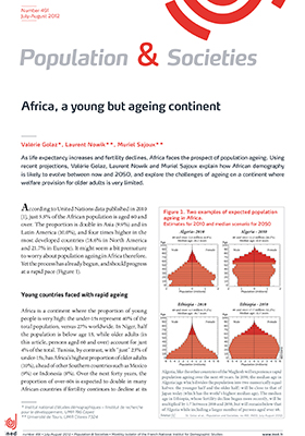 Africa, a young but ageing continent - Population and Societies - Ined ...