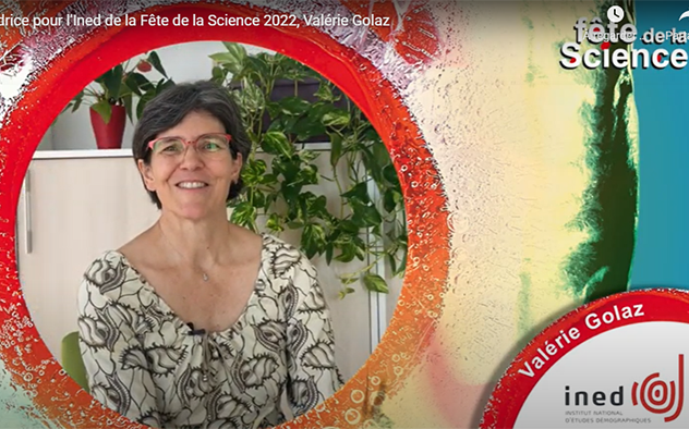 Fête de la Science 2022- Ambassadrice pour l’Ined, Valérie Golaz - Les ...