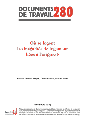 Où se logent les inégalités de logement liées à l’origine ? - Documents ...