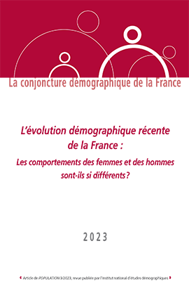 Recent Demographic Trends in France 2023 - Demographic situation - Ined ...