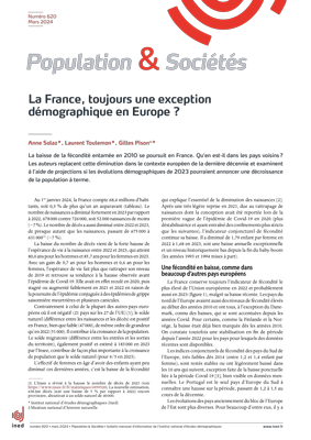 La France, toujours une exception démographique en Europe ...